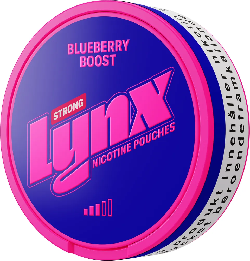Blueberry Boost Strong, Lynx, 15g | Jämför pris & handla via Matspar.se Blueberry Boost Strong, Lynx, 15g | Jämför pris & handla via Matspar.se