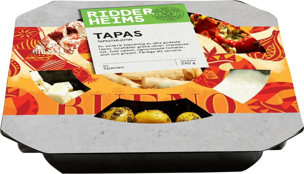Tapas, Ridderheims, 260g | Jämför pris & handla via Matspar.se