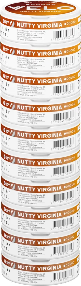 Nutty Virginia Mini, Velo, 84g | Jämför pris & handla via Matspar.se