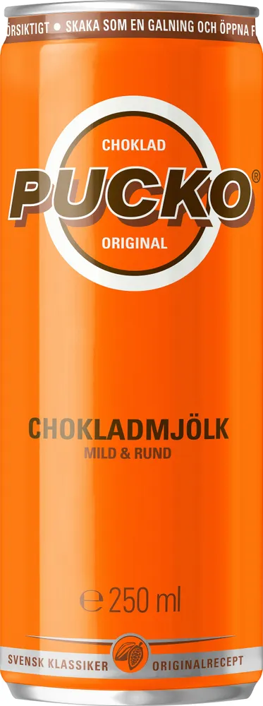 Pucko Original chokladmjölk slimcan, Pucko, 25cl | Jämför pris & handla ...