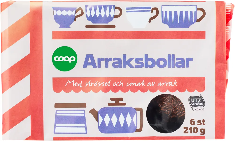 Arraksboll, Coop, 210g | Jämför pris & handla via Matspar.se
