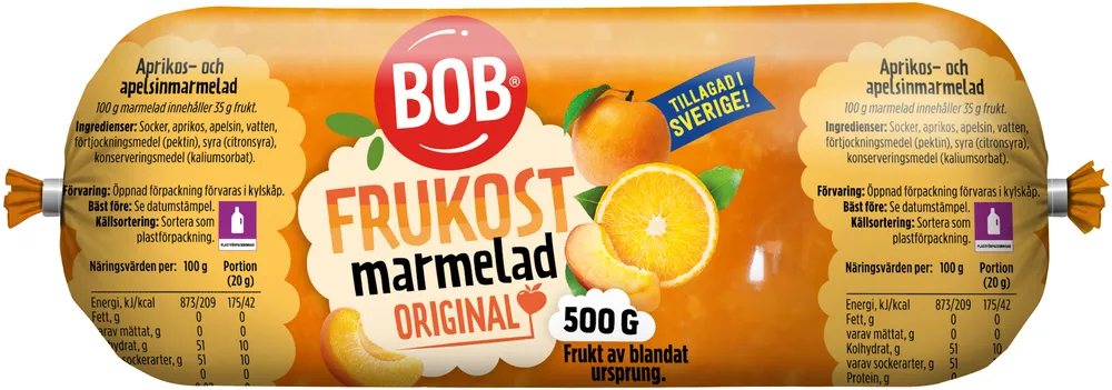 Marmelad, BOB, 500g | Jämför pris & handla via Matspar.se