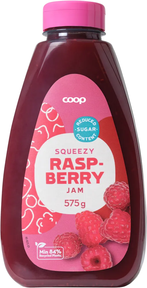 RASPBERRY JAM, Coop, 575g | Jämför pris & handla via Matspar.se