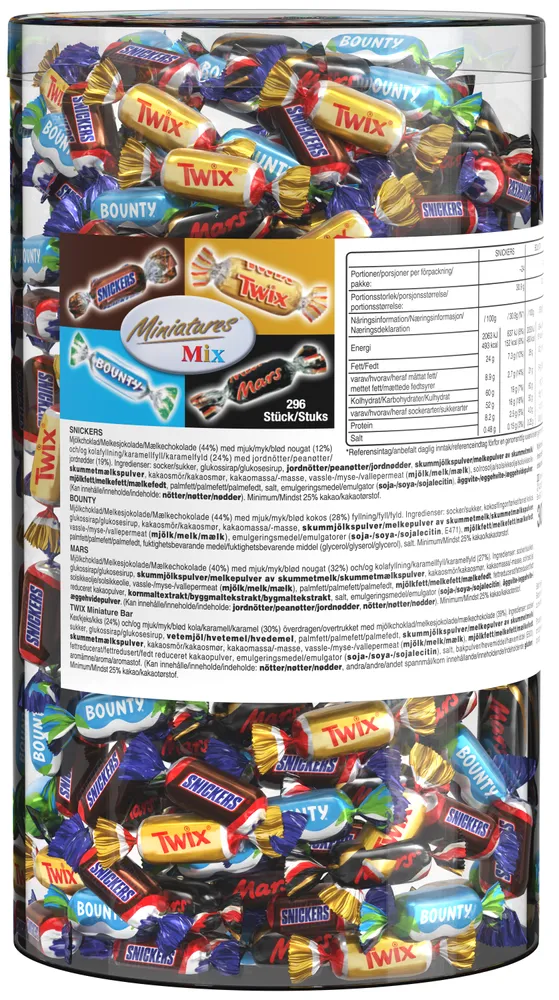 minis, Mixed, 3kg | Jämför pris & handla via Matspar.se