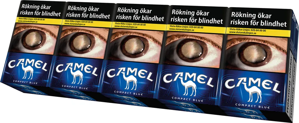 Compact Blue, Camel, 200st | Jämför pris & handla via Matspar.se
