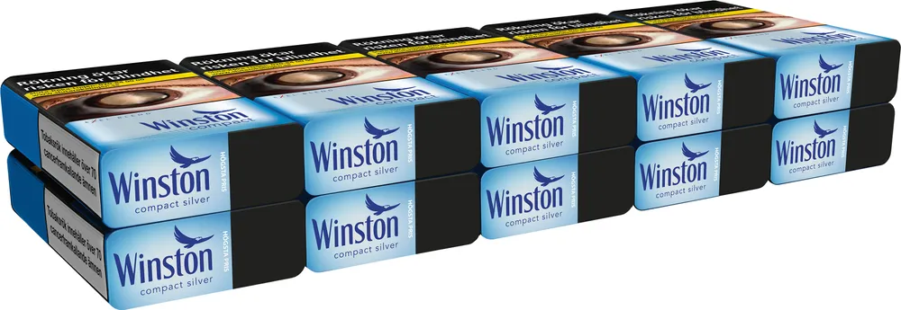 Compact Silver, Winston, 200st | Jämför pris & handla via Matspar.se