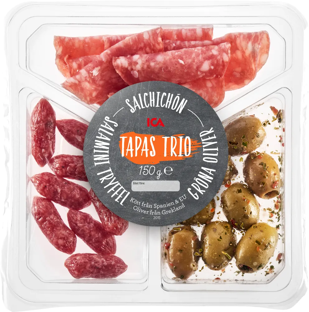 Tapas Trio- OSST, ICA, 150g | Jämför pris & handla via Matspar.se