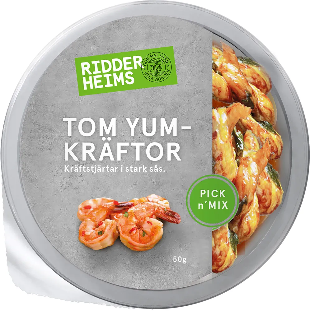 Tom Yum Kräftor, Ridderheims, 50g | Jämför pris & handla via Matspar.se