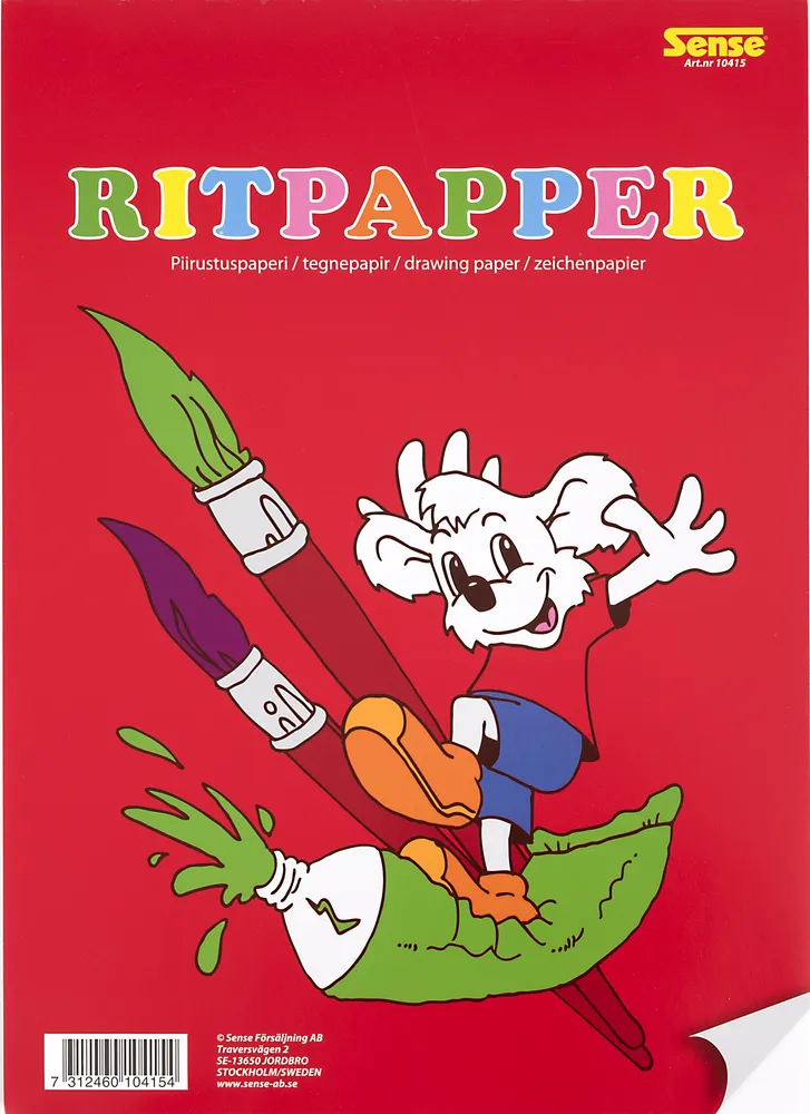 Ritpapper block FSC 1p, Sense, 1st | Jämför pris & handla via Matspar.se